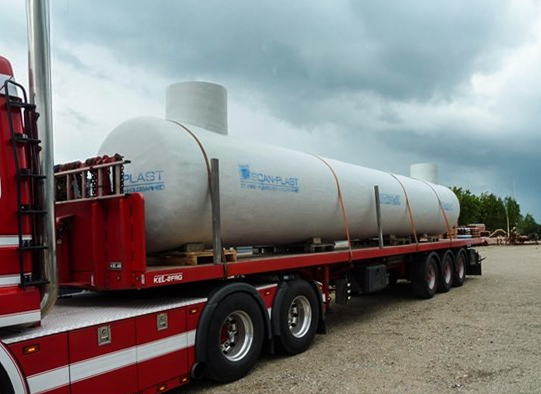 Horizontal Tanks - Underground - Scan-Plast