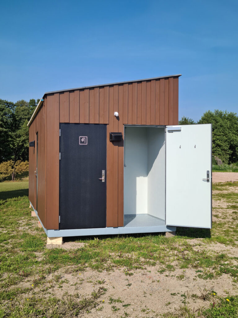Toilet Building — Type 35 Special, Jelgava - Scan-Plast