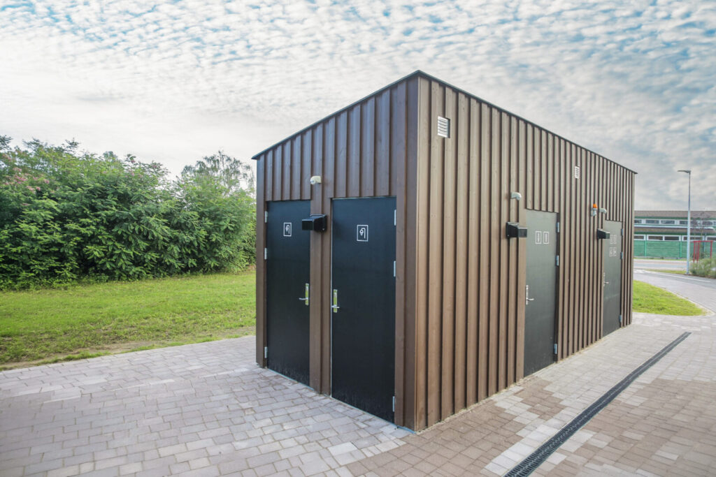 Toilet Building — Type 35 Special, Jelgava - Scan-Plast